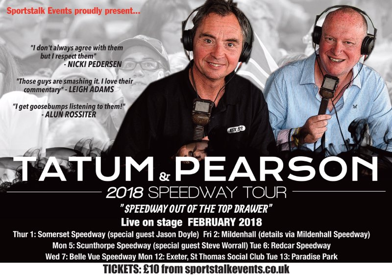 Tatum and Pearson roadshow comes to Redcar!